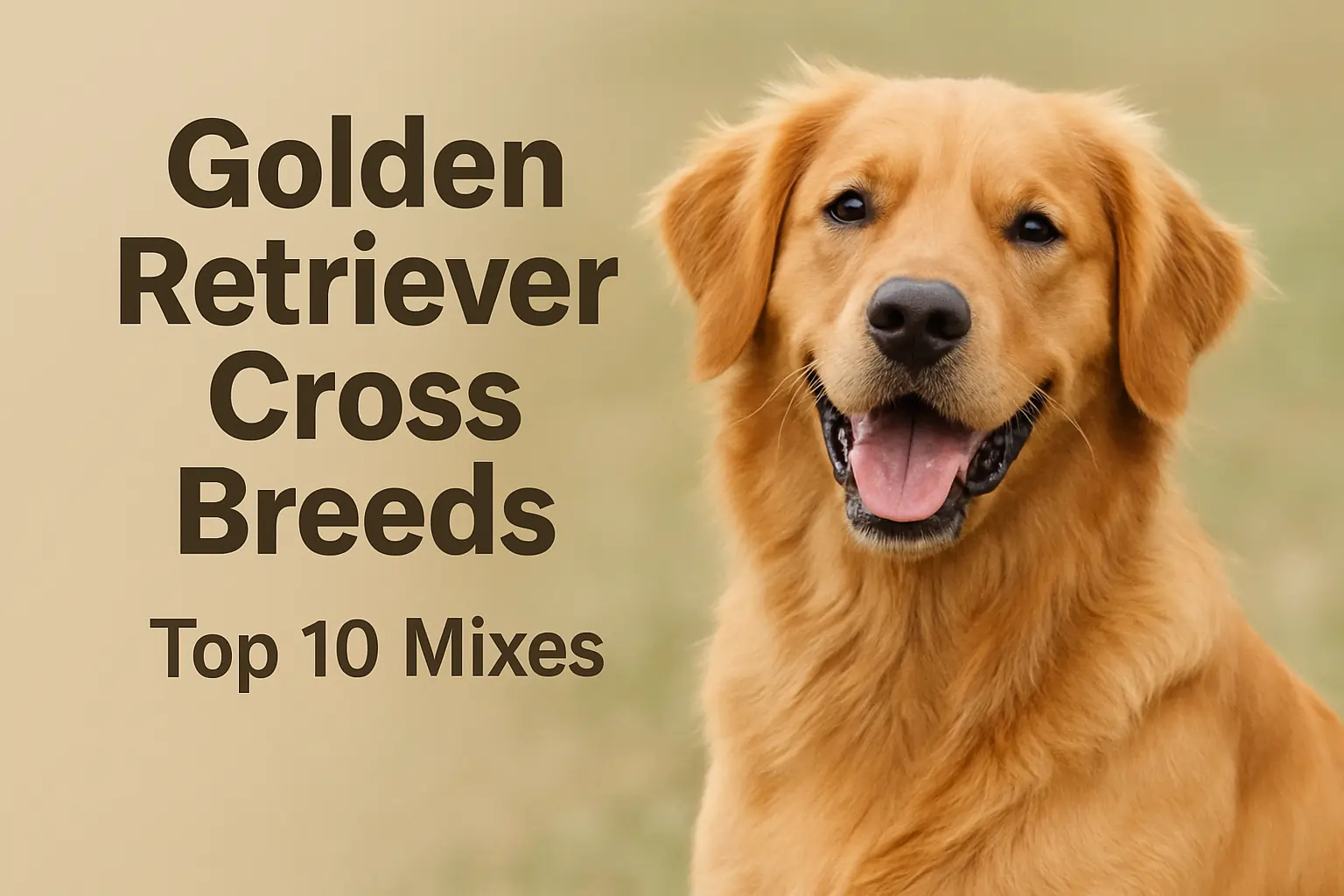 Golden Retriever Cross Breeds: Top 10 Mixes Guide 2025