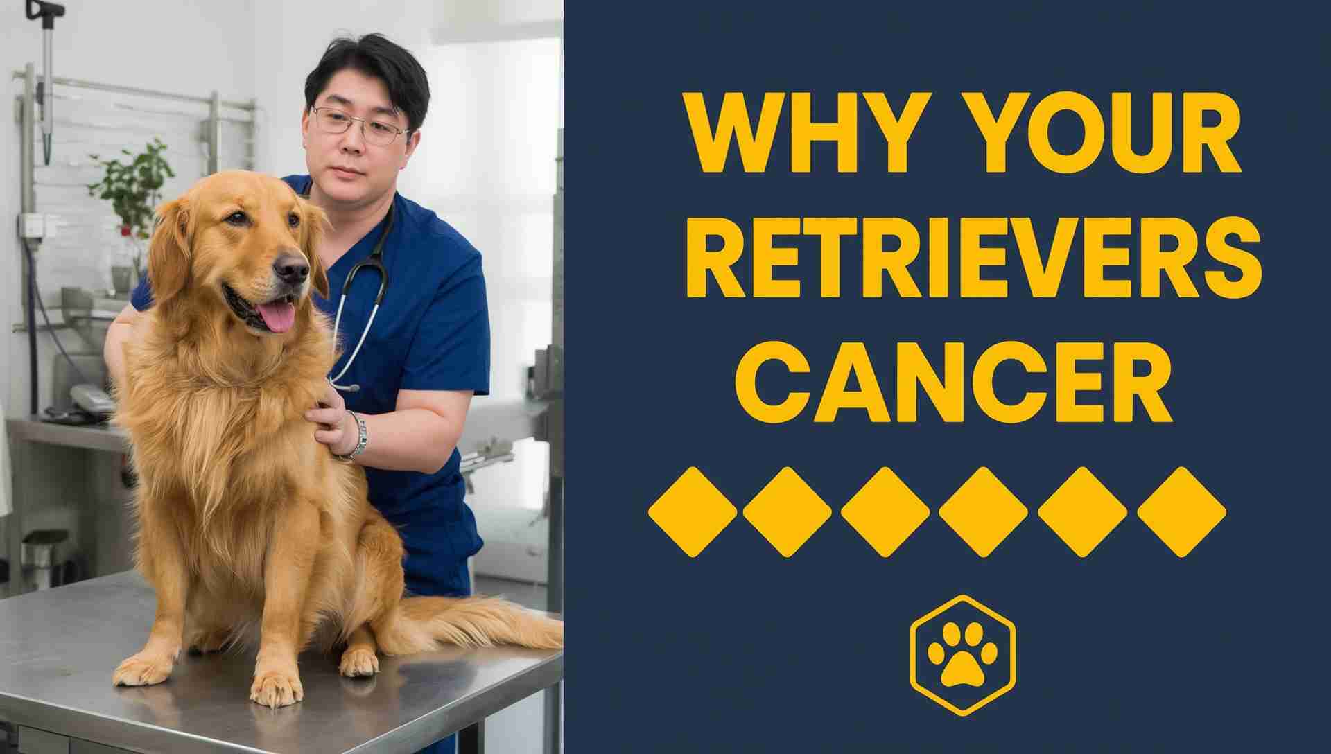 Why do golden retrievers get cancer | Complete Guide
