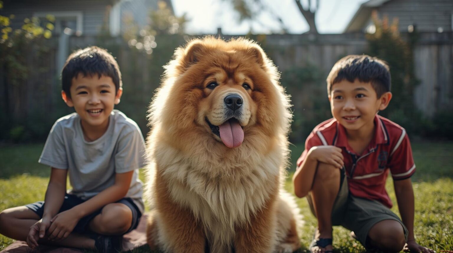 Golden Chow Retriever ( chow and golden retriever mix dogs )