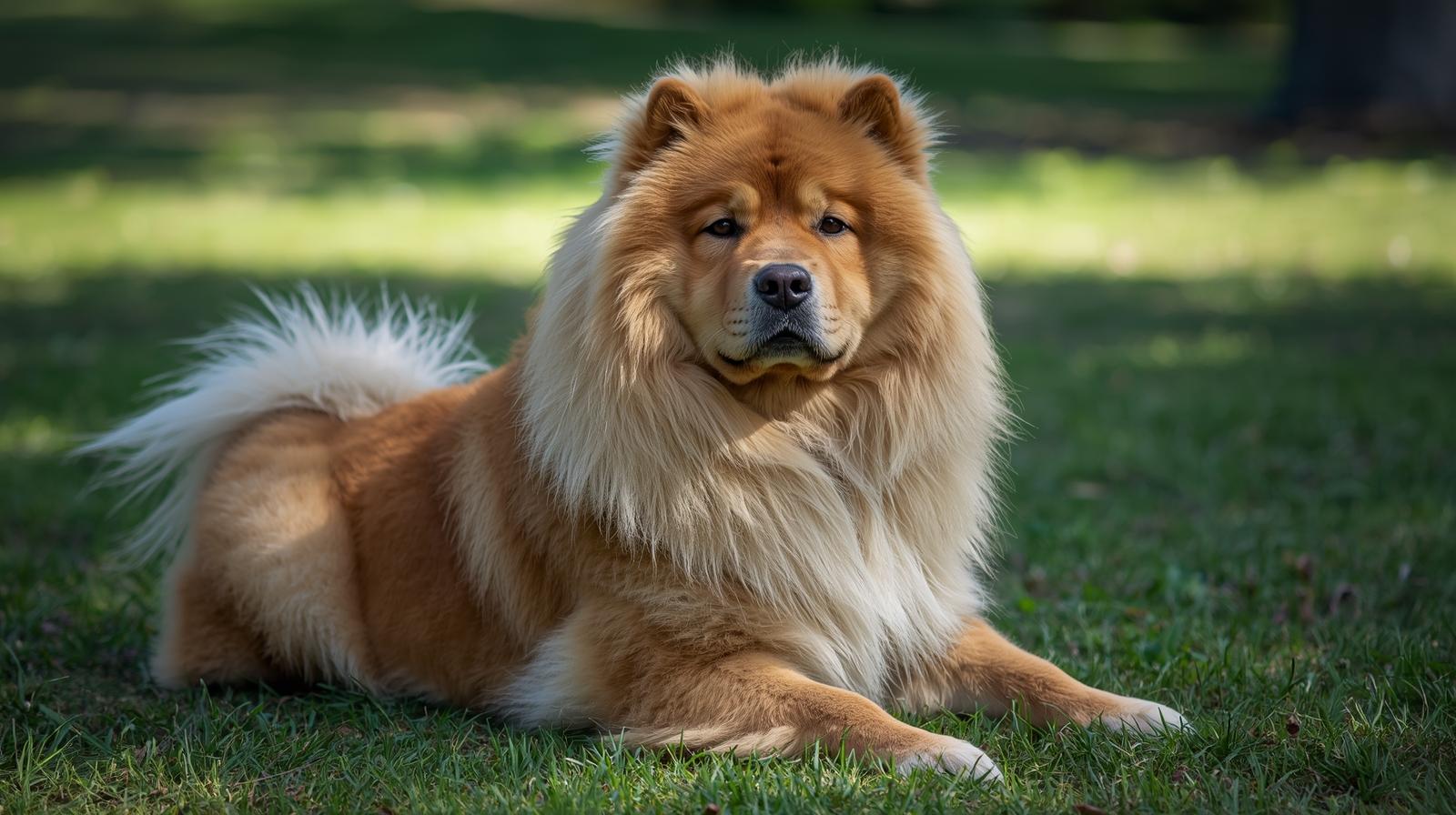 Golden Chow Retriever ( chow and golden retriever mix dogs )